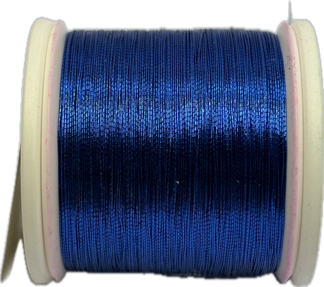 Gudebrod HT Metallic Nylon Thread - Size A - Royal Blue 9245 (100 Yard ...