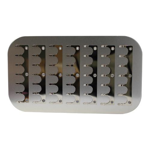 6" Clip Plate Fly Box Insert (Small 7 Clips) – REC Components